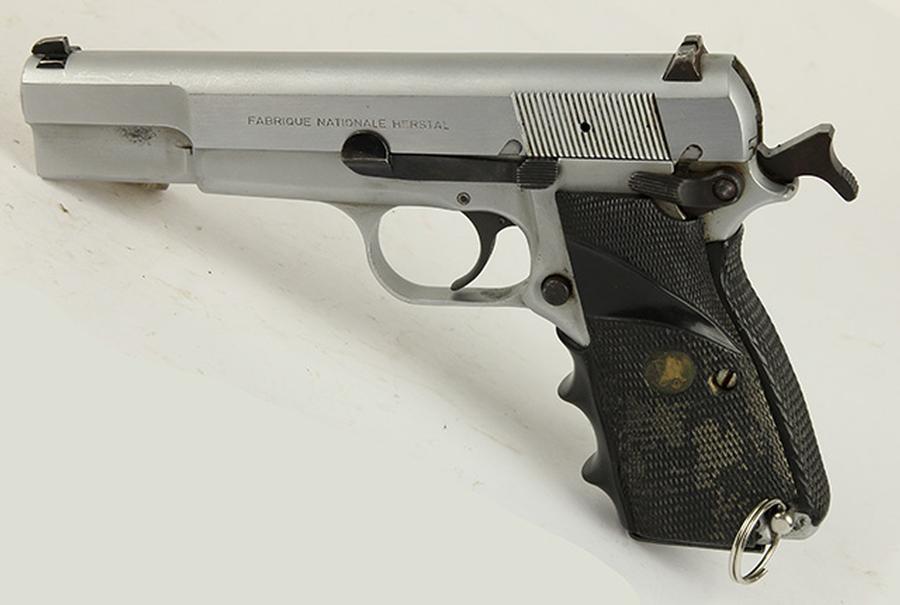 Browning Hi-Power/ P-35 9mm Pistol with Magazine For Sale at GunAuction ...