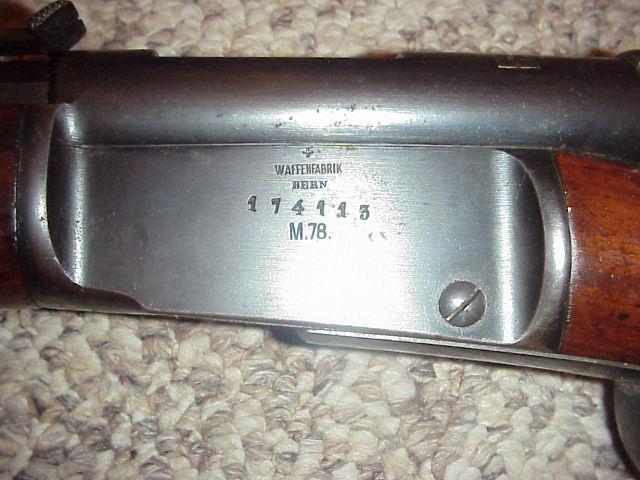 Swiss M78 41 Rimfire . Waffenfabrik Bern For Sale at GunAuction.com ...