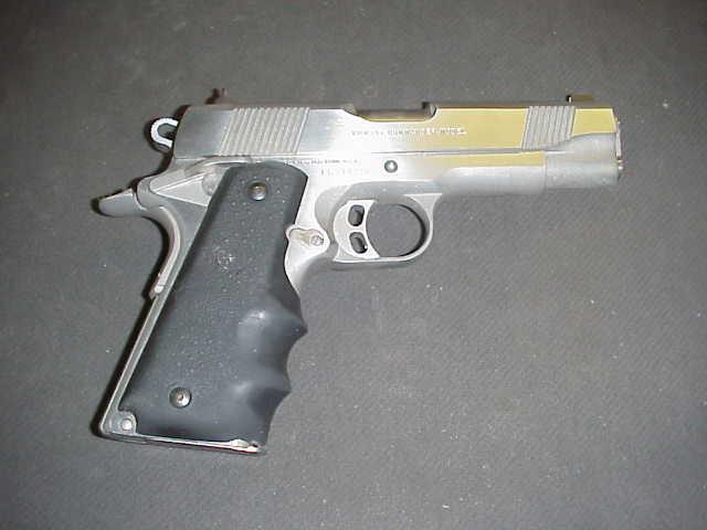 Colt Commander Series 80 45 Colt Comander Stainless 45 Acp. Adjustible ...