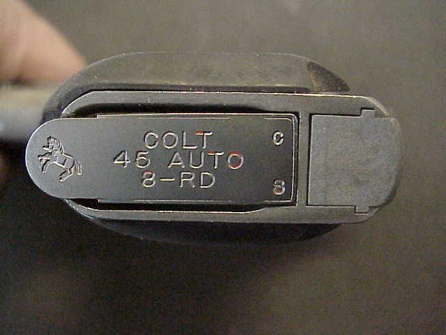 Colt Commander Series 80 45 Colt Comander Stainless 45 Acp. Adjustible ...