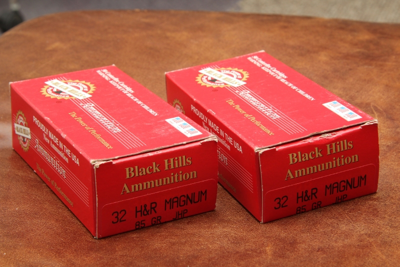 Black Hills 32 H&R Magnum Ammo - 2 Full Boxes For Sale at GunAuction ...