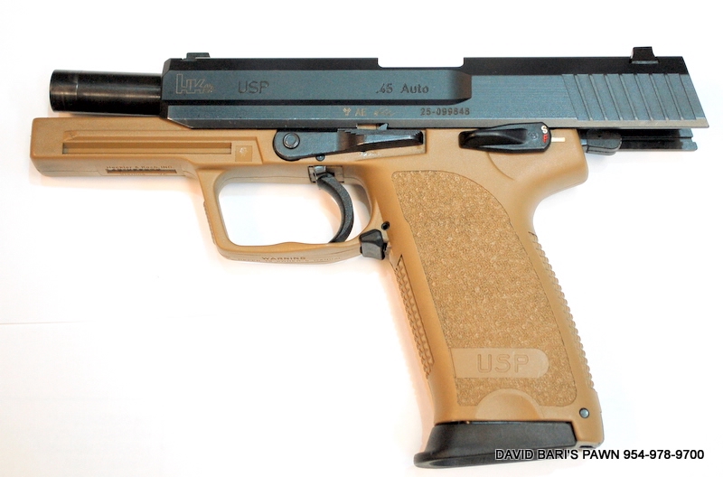 H&K Heckler & Koch Hk Usp 45 Standart Desert Tan For Sale at GunAuction ...