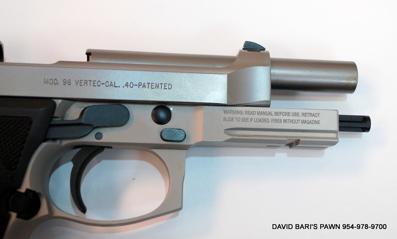 Beretta U.S.A. Corp. Beretta 96 Vertec Inox 40sw 4 3/4in Barrel For ...
