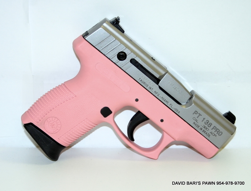 Taurus International Mfg. Co. Taurus Pt138 Pro Millennium 380 Acp Pink ...
