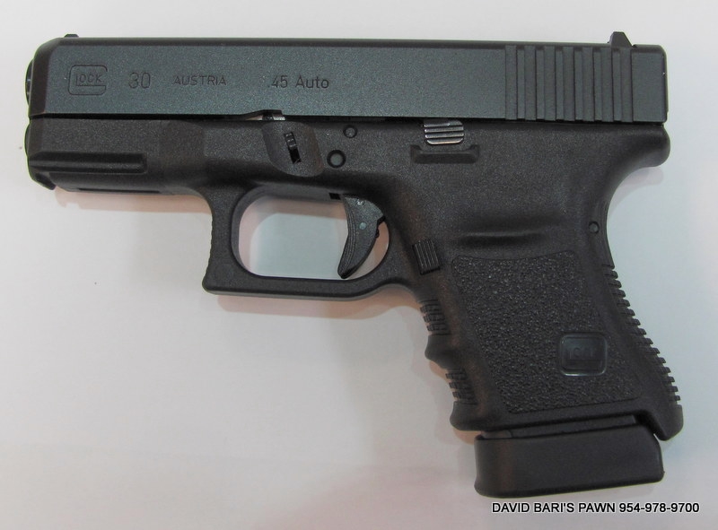 Glock Inc. Glock 30 Gen 3 Sub Compact .45 Acp For Sale at GunAuction ...