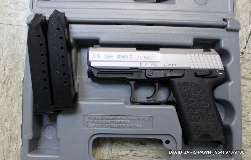 H&K Usp 45 Compact Da / Sa With Bobbed Hammer Ss For Sale at GunAuction ...