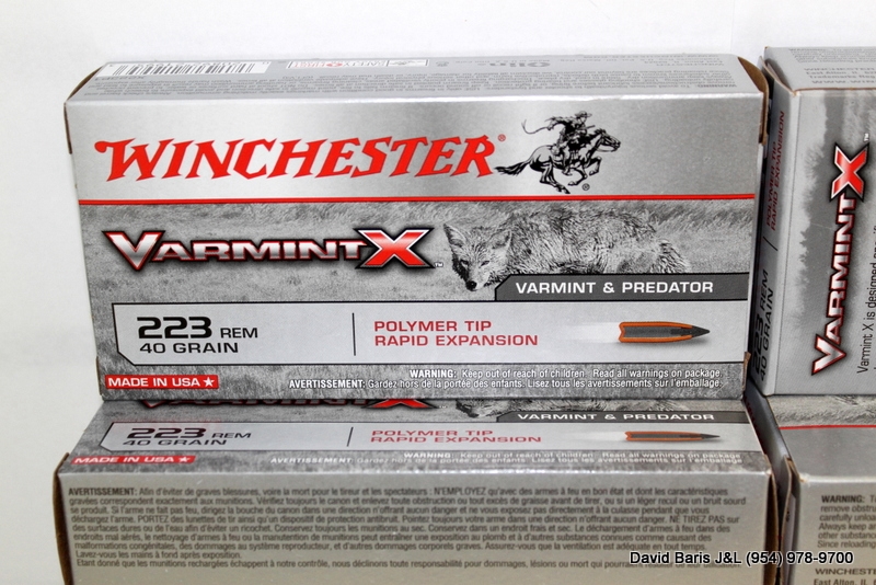 Winchester Varmint X Ammunition 223 Remington 40 G For Sale at ...