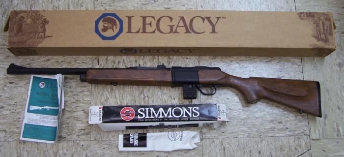 Daisy Legacy 2203 Semi-Auto 22 Rifle W/ Scope For Sale at GunAuction ...