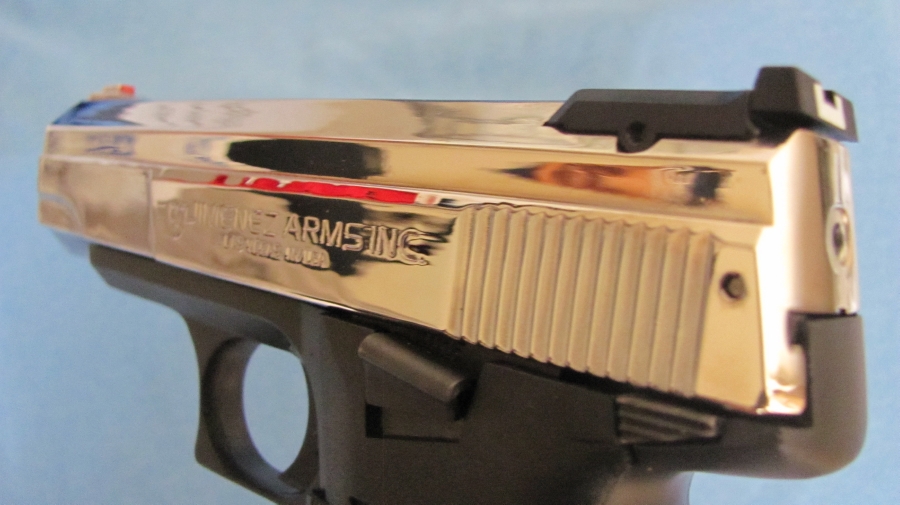 Jimenez Arms Ja Nine 9mm Chrome New For Sale at GunAuction.com - 12454271