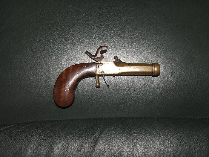 Belgian Blackpowder Boot Pistol For Sale at GunAuction.com - 8663664