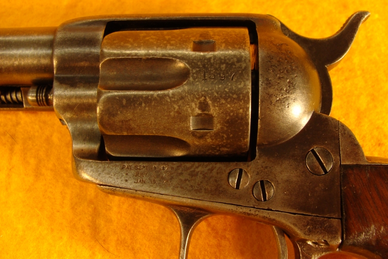 Colts Patents Arms Manufacturing Company Colt Saa 44 Rimfire Single ...