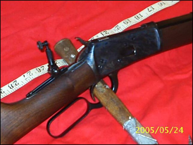 Navy Arms Model 1892 Winchester M 92 Short Rifle 45 Colt Fre For Sale ...