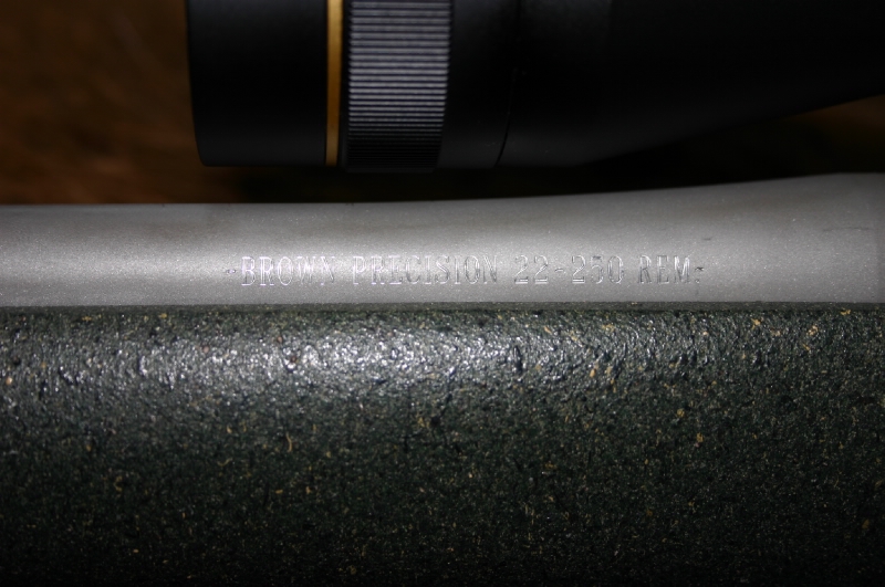 Brown Precision, Inc. 22-250 Brown Precision Custom Rifle With Scope ...