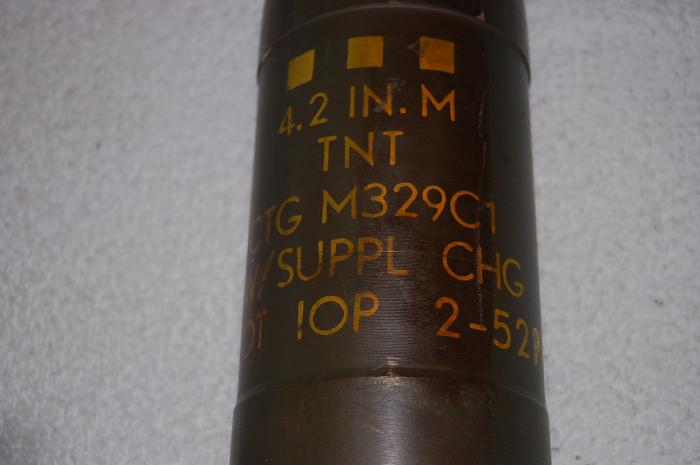 4.2 Inch(107mm) Mortar Round M329c1 For Sale at GunAuction.com - 9526922