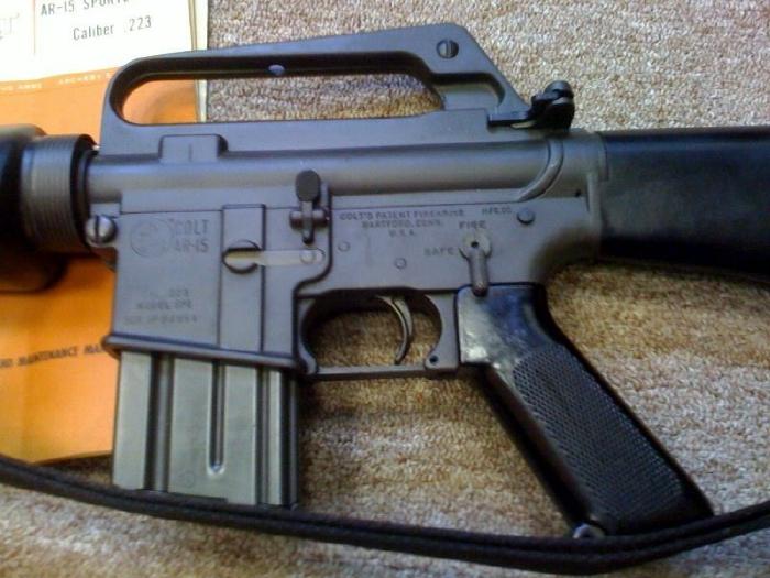 Colt Ar-15 Sporter 1965 For Sale at GunAuction.com - 9068802