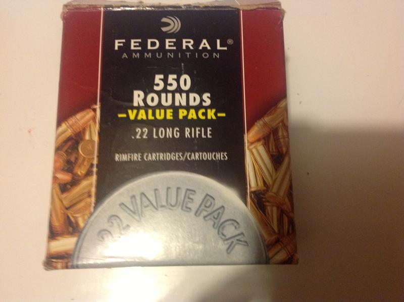 22lr Federal Value Pack (Approx 450 Rds) Hollow Pt For Sale at ...