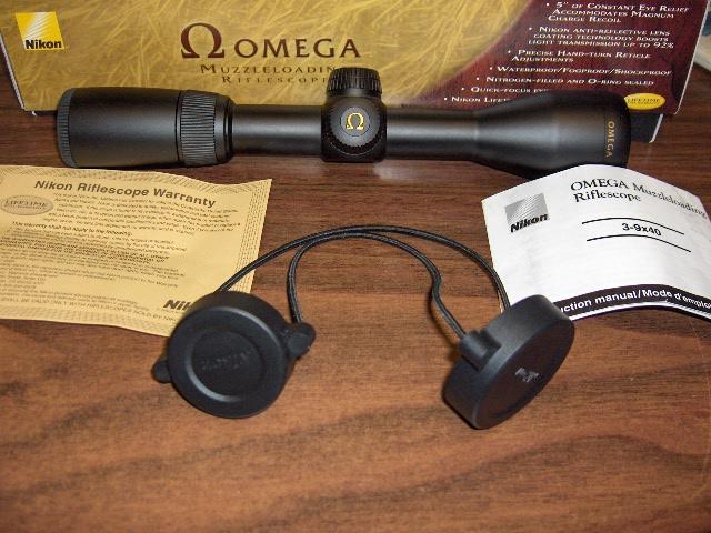 Nikon Omega 3-9x40 Muzzleloading Scope For Sale at GunAuction.com - 9152549