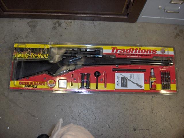 Traditions Tracker 209 Slide Muzzleloader Kit For Sale at GunAuction ...
