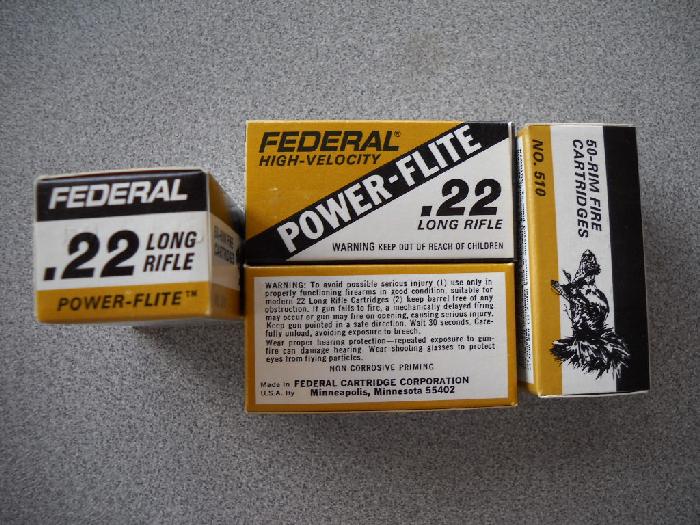 Federal 22 Lr Power Flite-Squirrel/Rabbit Box- For Sale at GunAuction ...