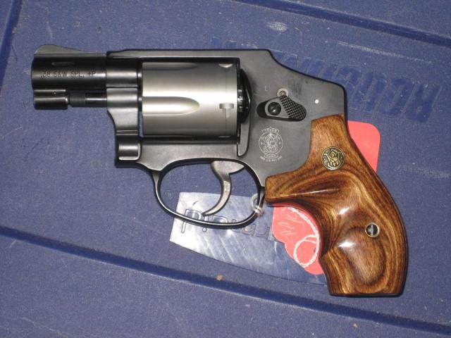 Smith & Wesson S&W 442 Ltd. Ed. 38 Spl , 2tone Ported-Wood Grips For ...