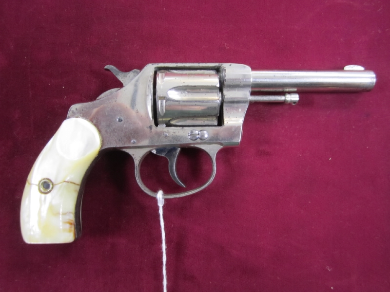 Colt New Police Da-32 Nickel, 3 1/2 Mfg 1900 For Sale at GunAuction.com ...