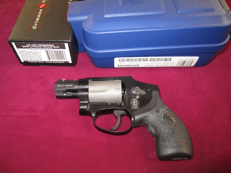 Smith & Wesson S&W 340pd .357mag, Two-Tone, W/ Crimson Trace For Sale ...