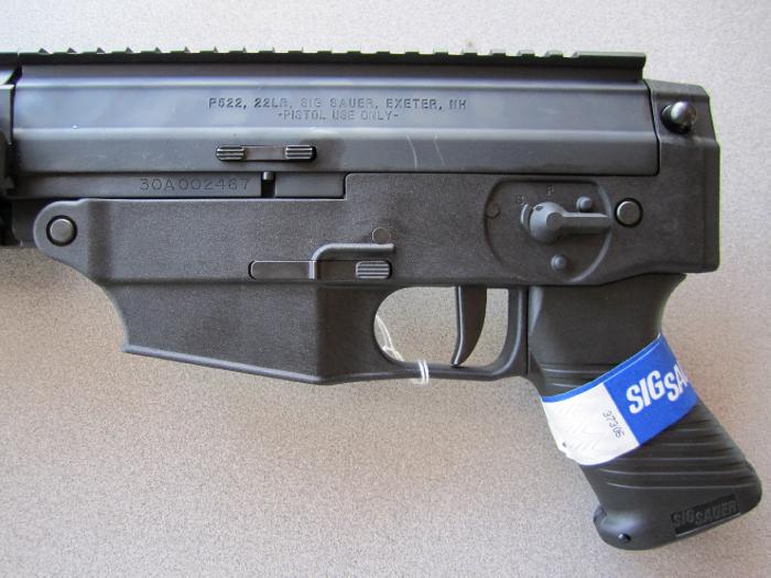 Sig Sauer 522 Swat Pistol - .22lr, Alloy Quad Rail For Sale at ...