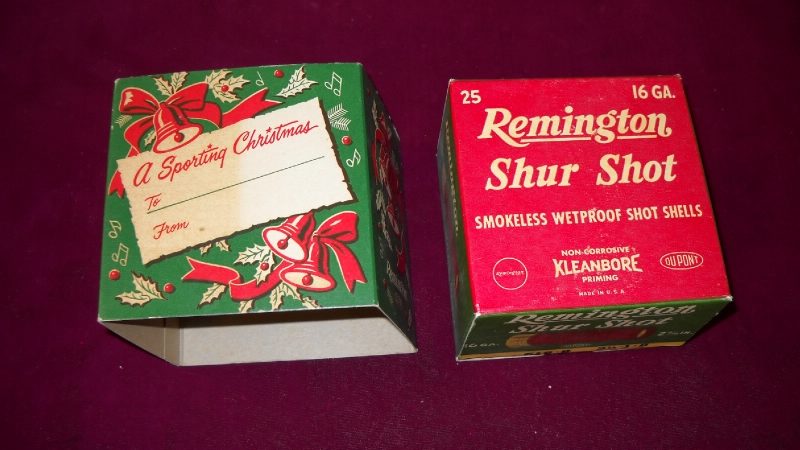 Remington Christmas Sleeve/Shur Shot 16 Ga Box- - Picture 3