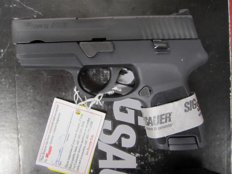 Sig Sauer Sig P250 2sum .40 S&W, 2 Grip Frames, Like New For Sale at ...