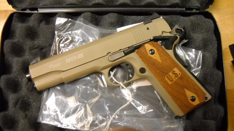 Sig Sauer 1911-22-Fde, 10rd Mag For Sale at GunAuction.com - 11612161