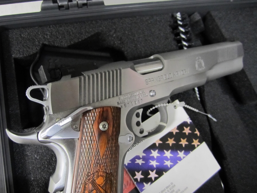 Springfield Armory (Geneseo, Il) 1911 Long Slide .45acp, Ss, 6" Barrel ...