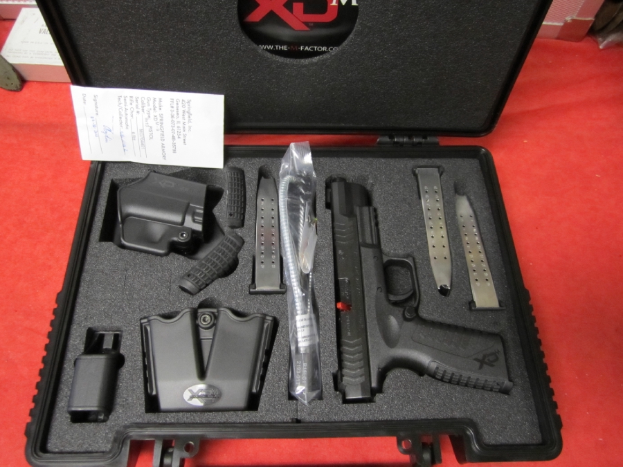Springfield Arms Company Springfield Xdm-9 Competition 5.25 9mm, W/ Kit ...