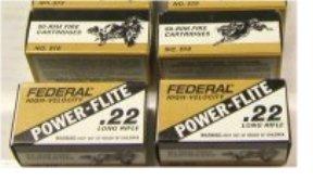 Federal 22 LR Power Flite-Squirrel/Rabbit Box-