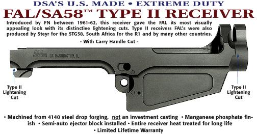 Dsa, Inc Ds Arms Fal Receiver Sa58 Type Ii For Sale at GunAuction.com ...