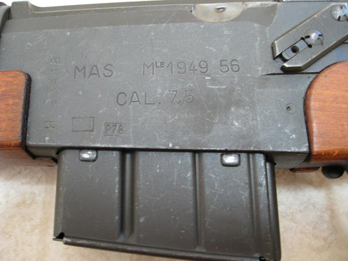 Mas Model 49/56 7.5x54mm With Extras +++ Look For Sale at GunAuction ...