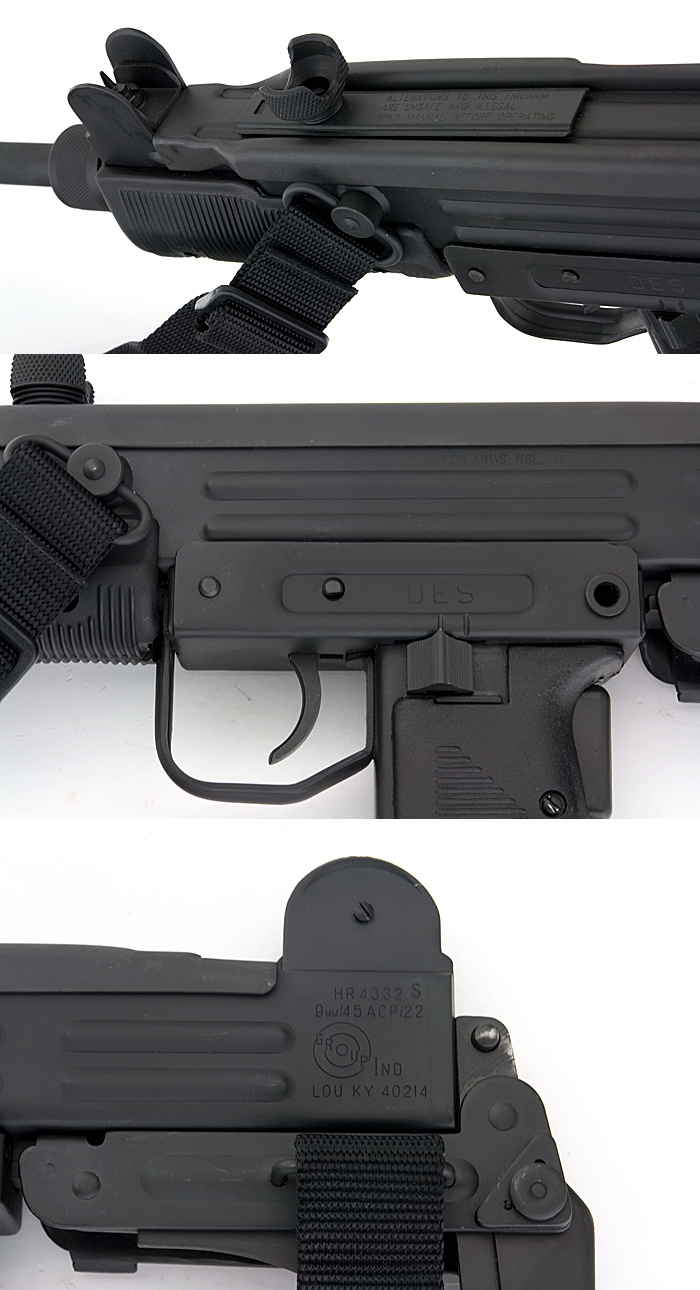 Vector Arms / Group Ind. Uzi Carbine 9mm Like New Condition With Extras ...