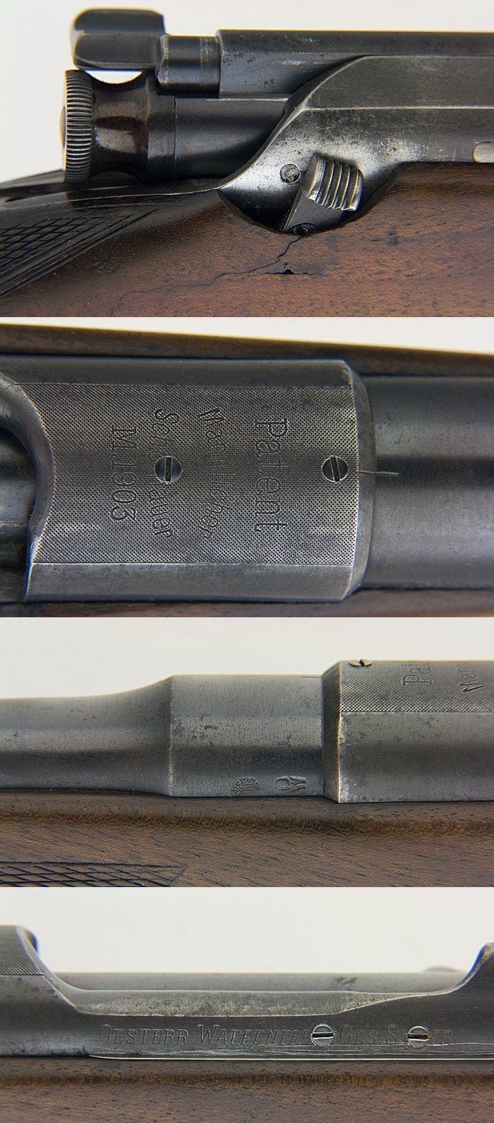 Mannlicher Schoenauer Steyr 1903 Carbine Bolt Action 6.5x54mm Rifle C&R ...