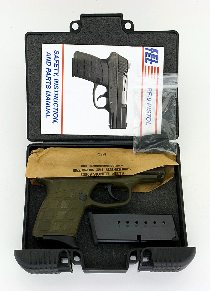 Kel-Tec Model Pf-9 With Olive Drab Frame 9mm With Extra Magazine For ...