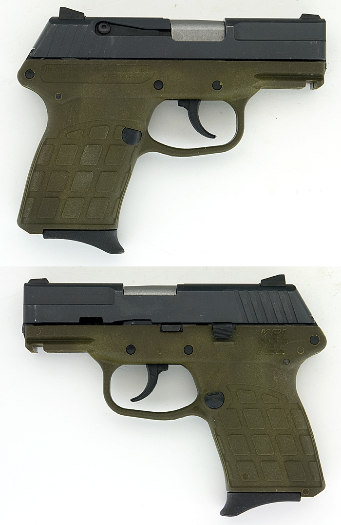 Kel-Tec Model Pf-9 With Olive Drab Frame 9mm With Extra Magazine For ...