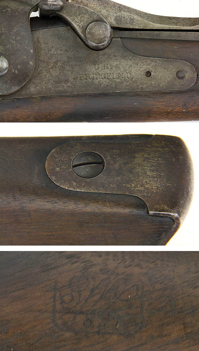 U.S. Springfield Model 1884 45-70 Trapdoor Rifle Sharp Cartouche No Ffl ...