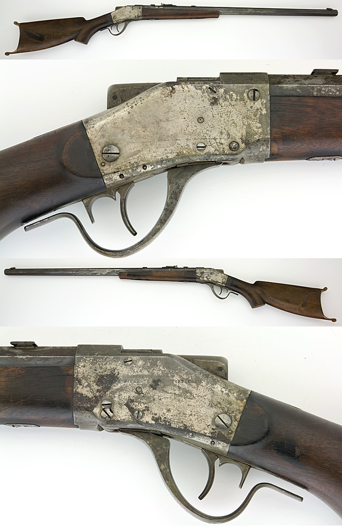 Sharps Borchardt Model Of 1878 Business Rifle Falling Block 40 Cal No ...