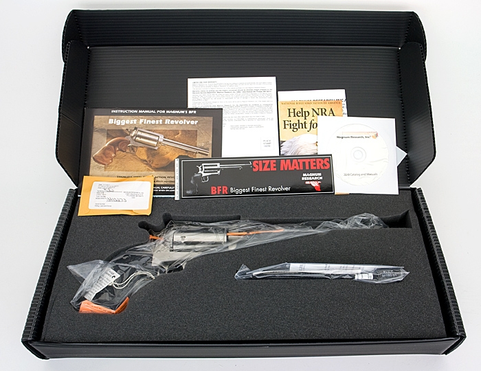 Magnum Research Bfr 10 Inch Barrel 45-70 Stainless Steel Revolver Nib ...