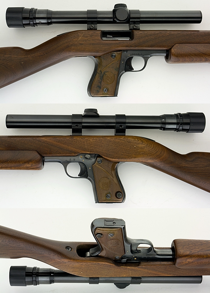 UNIQUE MODEL L PISTOL-CARBINE COMBO GUN .22 LR VERY RARE SCOPE EXTRA ...