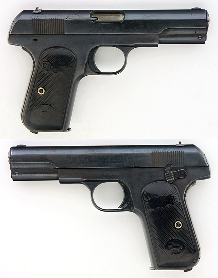 COLT 1903 POCKET TYPE I .32 ACP SEMIAUTO PISTOL MADE 1906 C&R OK