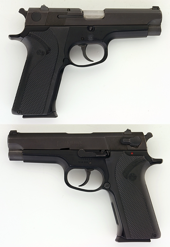 SMITH & WESSON S&W MODEL 915 9MM SEMIAUTO PISTOL WITH EXTRAS MAGS