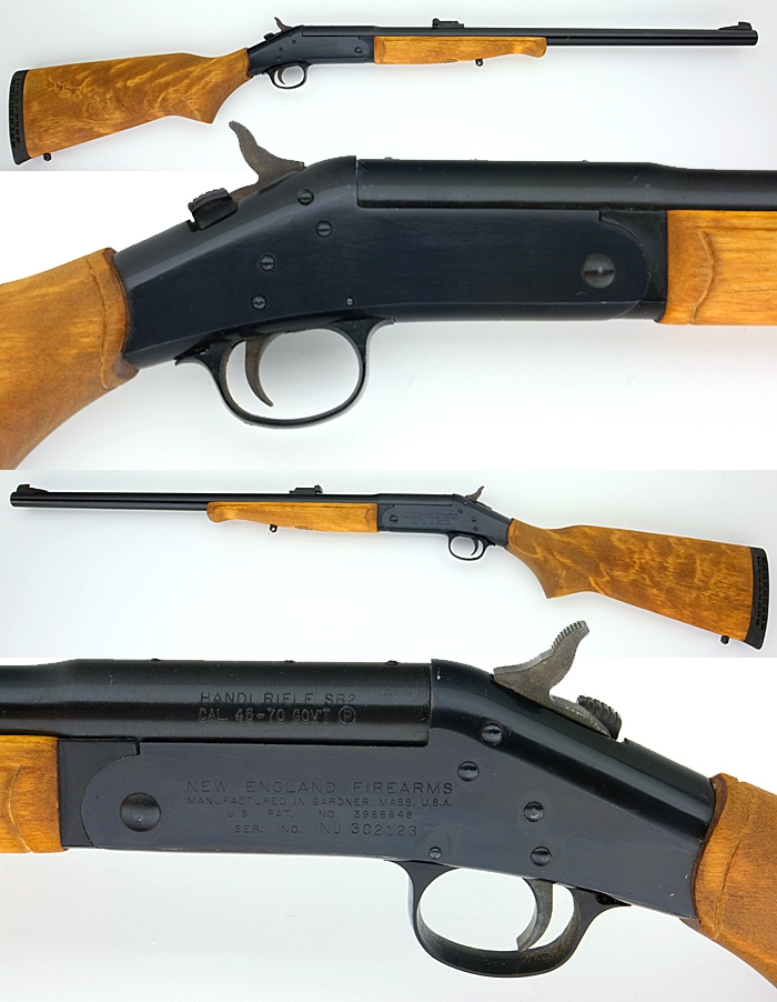 New England Model Handi-Rifle Sb2 Single Shot 45-70 Government For Sale ...