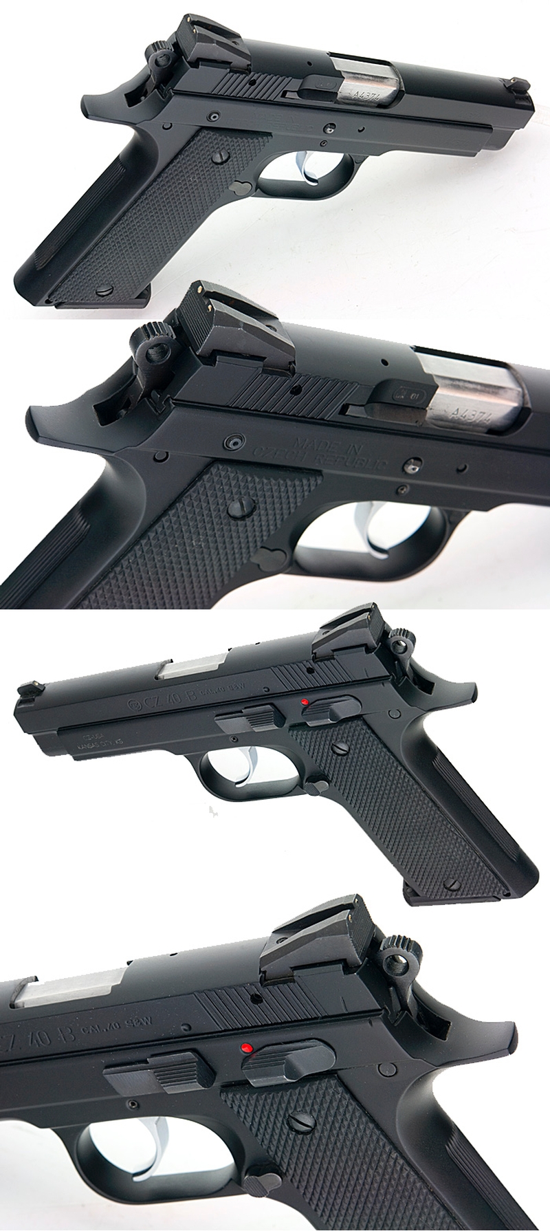 Cz (Ceská Zbrojovka) Mod 40-B Semiauto Pistol 40 S&W Excellent ...