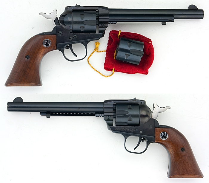 Sturm Ruger Old Model Single Six Revolver .22 Lr & Magnum 6-1/2 Inch ...