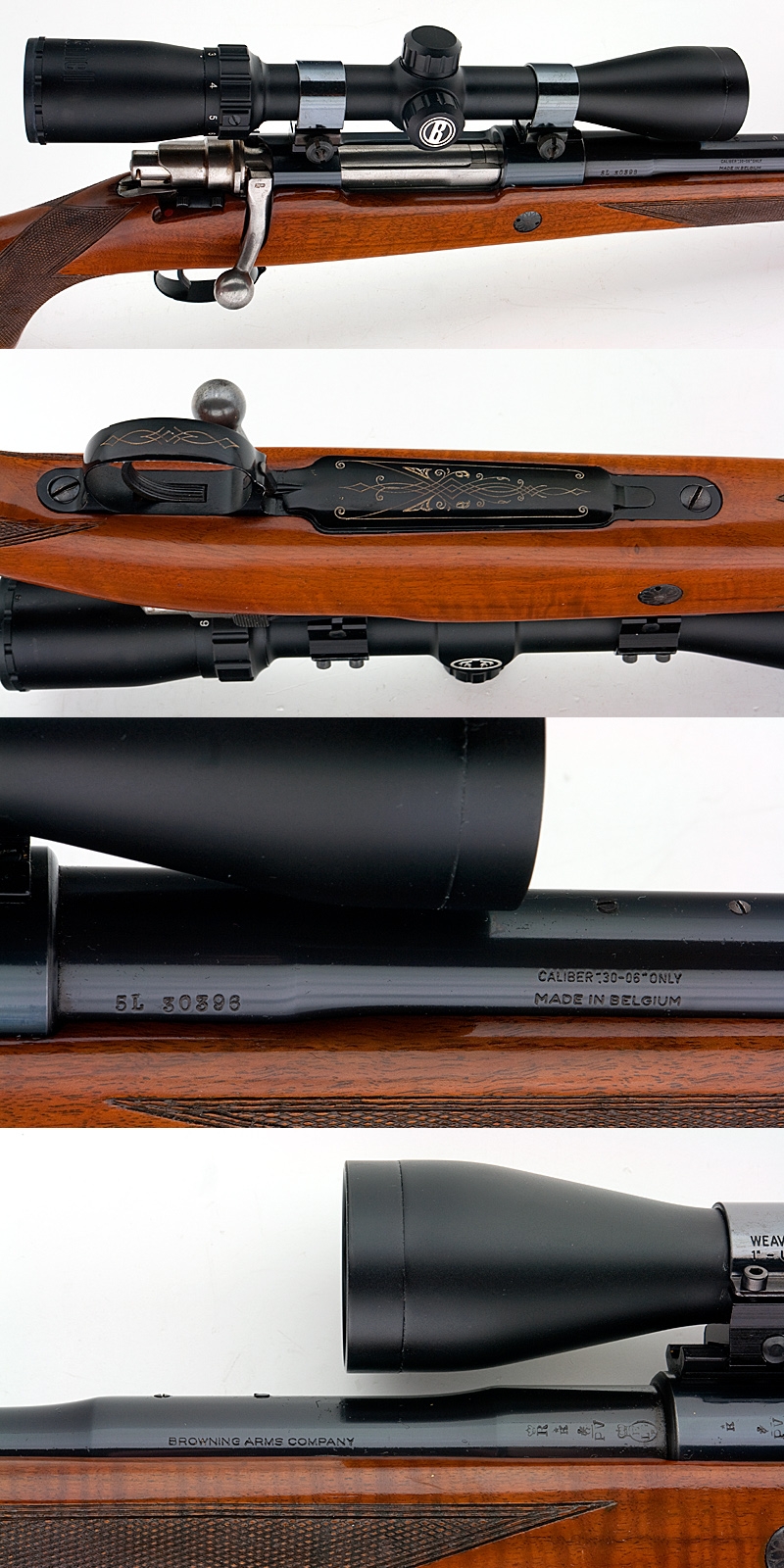 Browning Mauser Rifle Safari Grade 30-06 Spfd With Scope Excellent ...