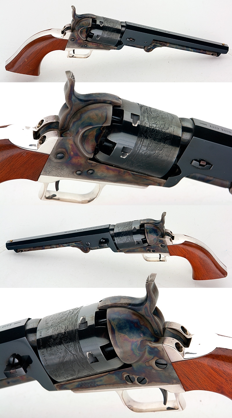 Colt 1851 Navy Commemorative Black Powder Revolver .36 Cal. Display ...